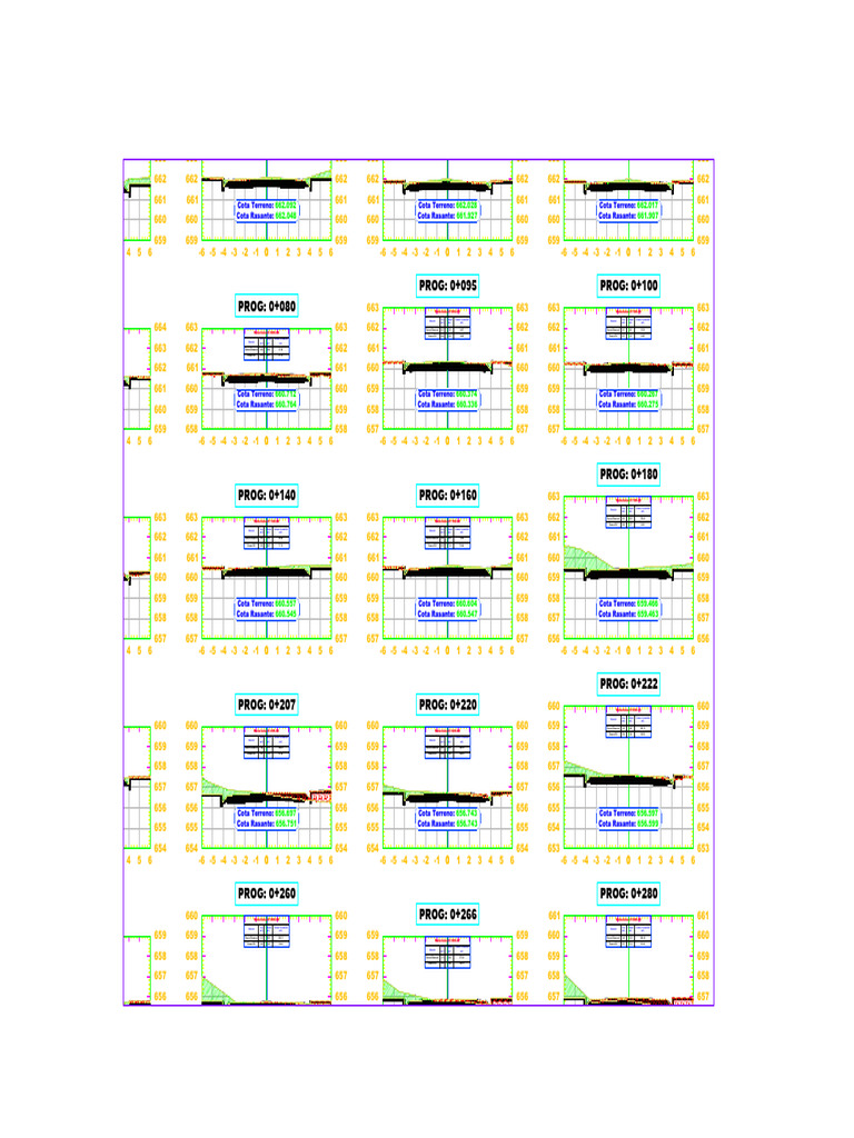PLANO DE SECCIONES TRANSVERSALES 02-Layout1 | PDF