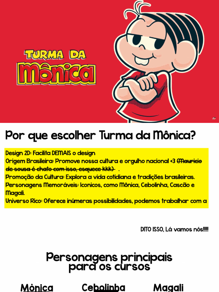 PIIP Turma Da Mônica | PDF