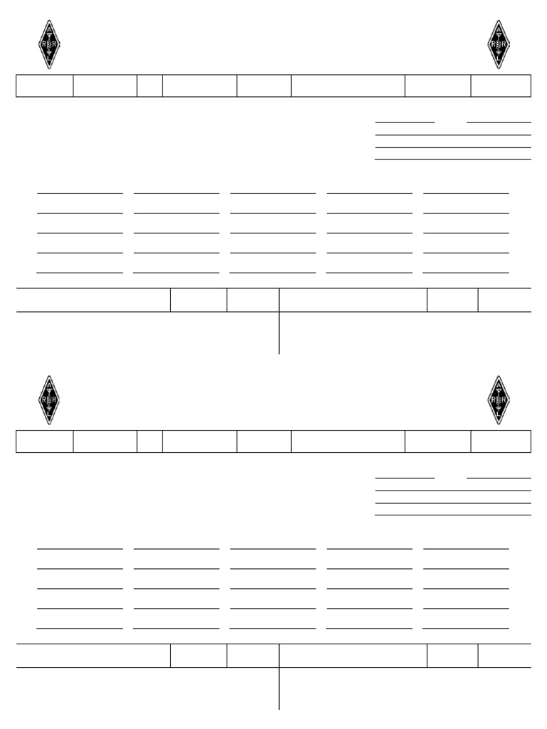 Fillable Radiogram Form | PDF