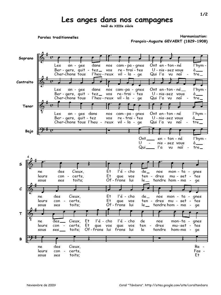 Les Anges Dans Nos Campagnes | PDF