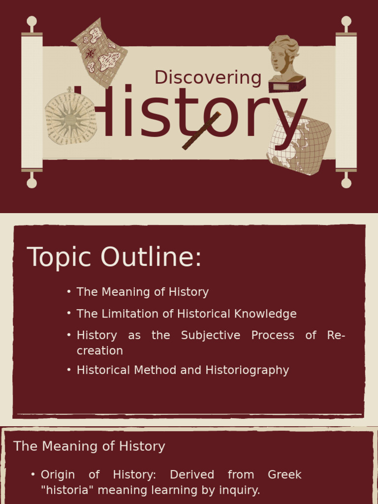 Meaning of History | PDF