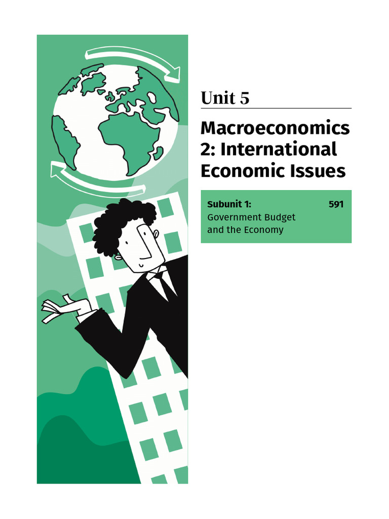 Economics - Unit 5 - Subunit 1 - Handbook | PDF