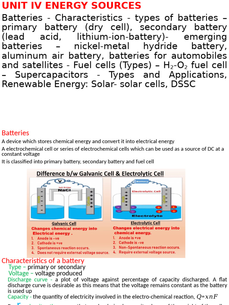 Unit IV Energy Conversions | PDF