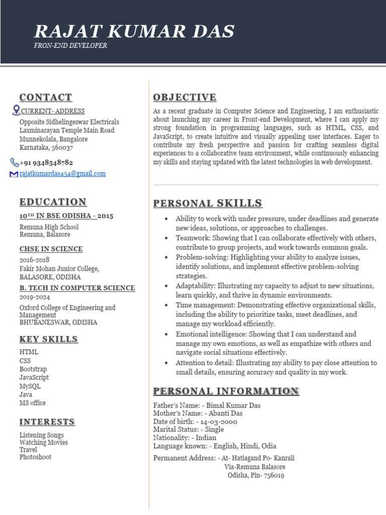 Rajat Kumar Das-1 | PDF