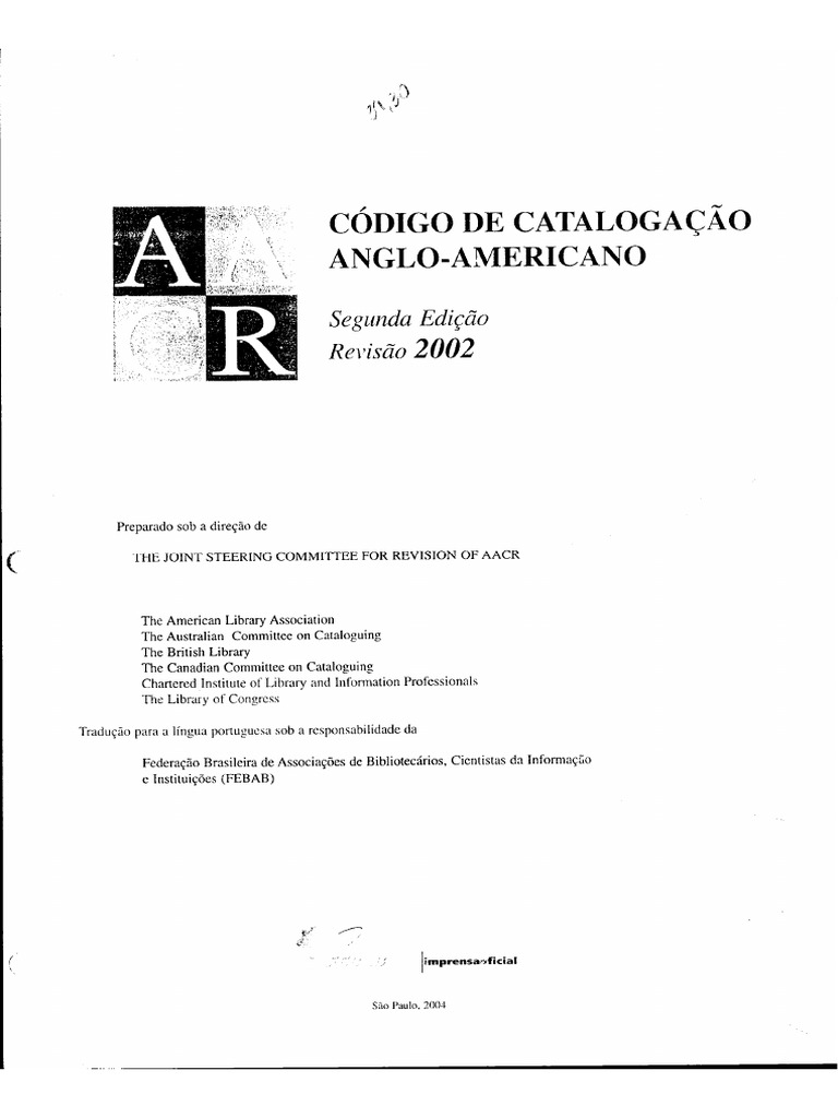AACR2 Cap 1 Ao 9 | PDF