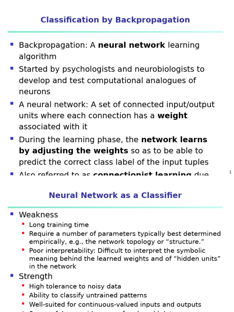 Unit III Classification Part 2 | PDF
