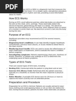 Ecg Form | PDF