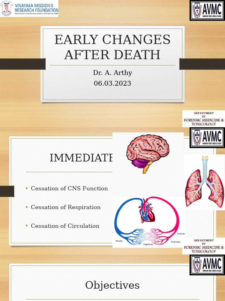 3.2 Early changes after death | PDF