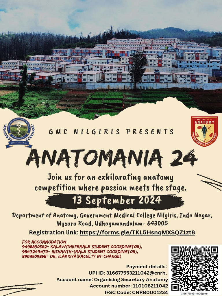 ANATOMANIA Competition GMC Nilgiris | PDF