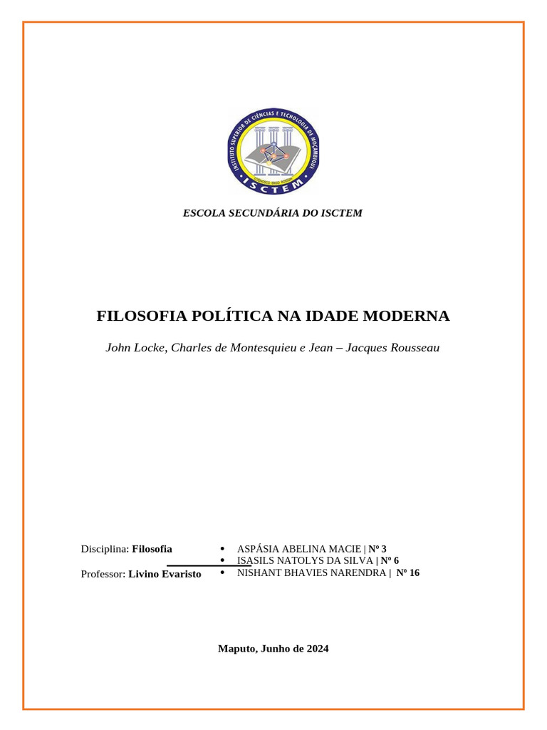 FILO1 2o Trimestre | PDF