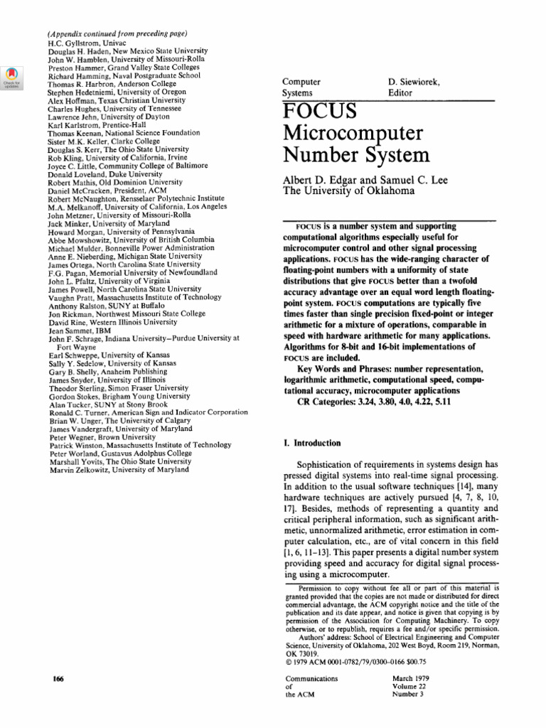 FOCUS Microcomputer Number System | PDF | Electronic Circuits | Amplifier