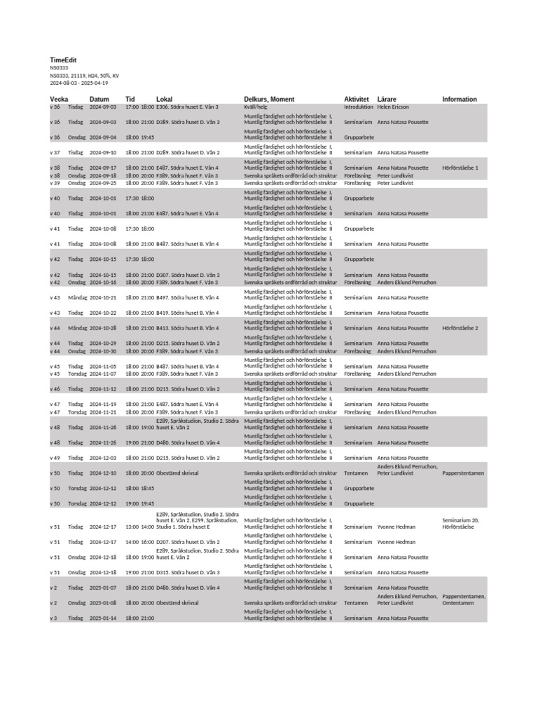 TimeEdit 2024-08-23 09 38 | PDF