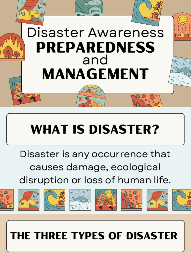 Disaster Awareness Preparedness and Management Group 3 | PDF