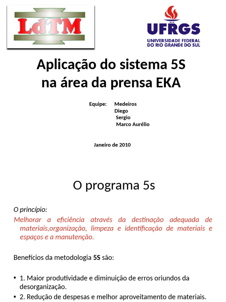 SLIDES 5S Atulaizado | PDF