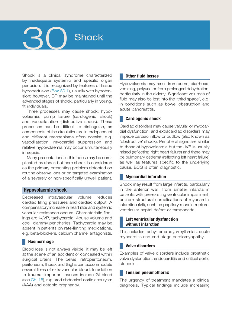 Approach to Shock | PDF