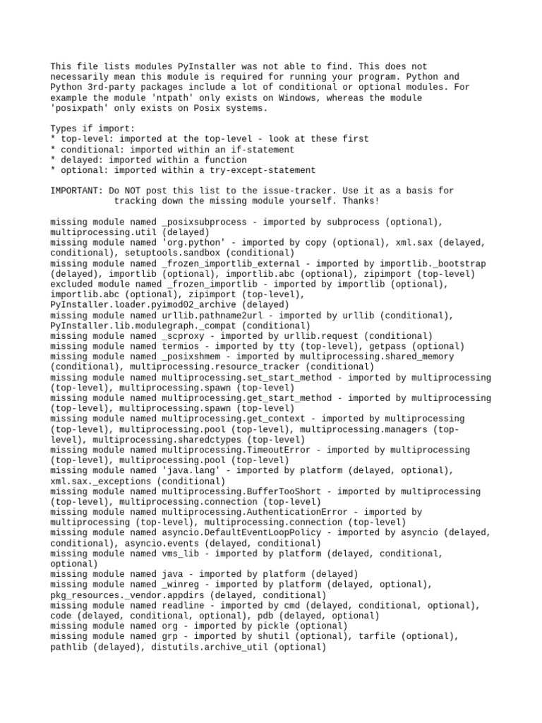 Warn Pytube Test | PDF