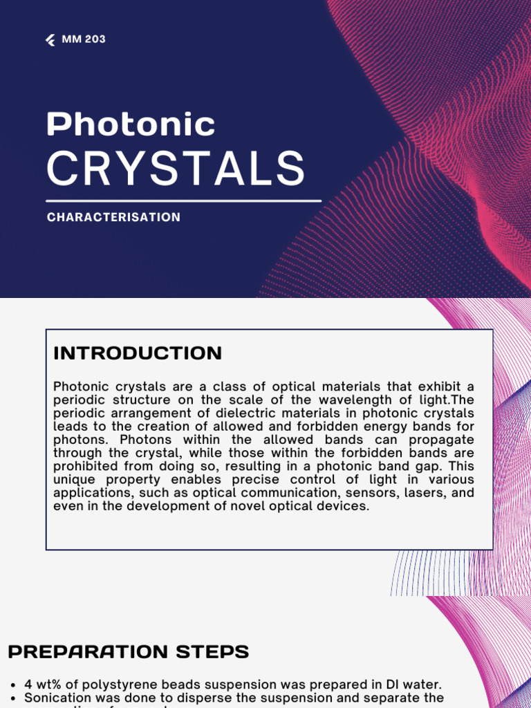 Photonic Crystals | PDF