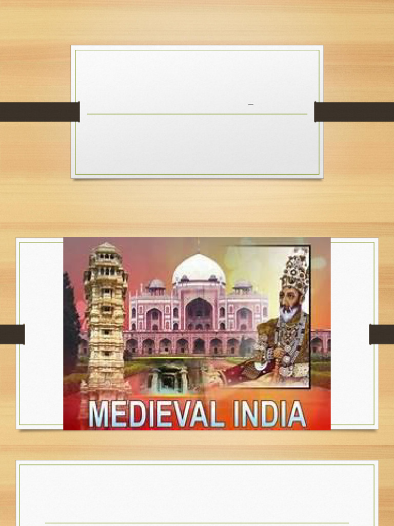 History of Medieval India | PDF