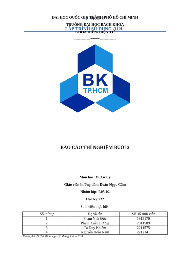 L05 - Nhom02 - BCTNVXL Lab05 - 2211575 | PDF