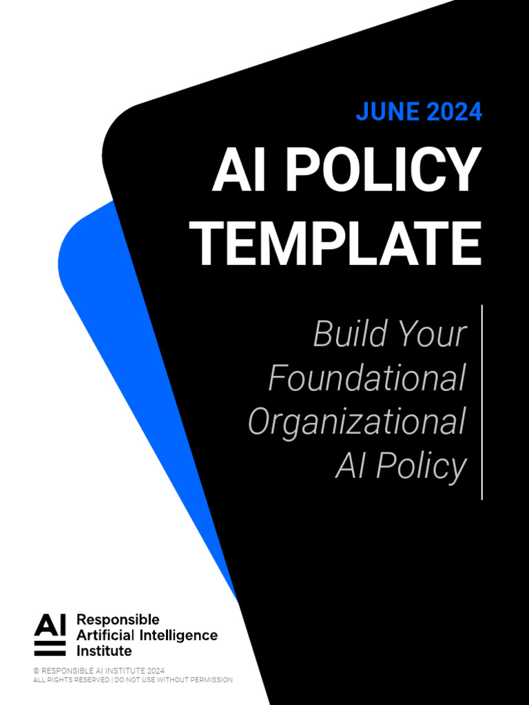 Ai Policy Template | PDF