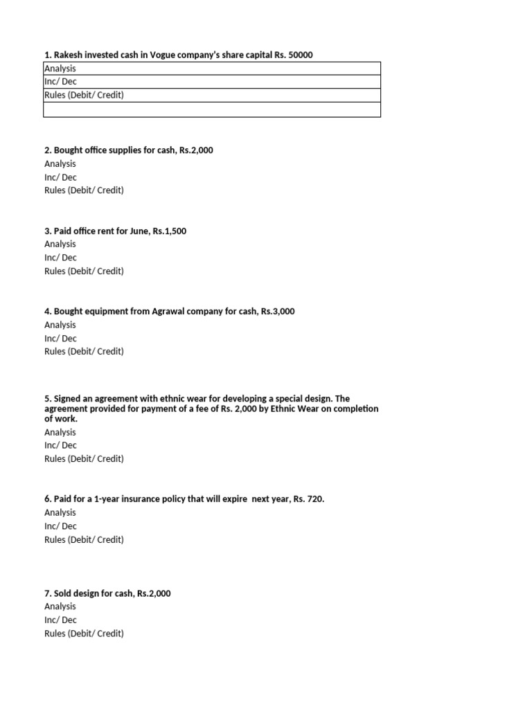 Session 3 and 4 - Accounting Cycle Solution - LMS | PDF