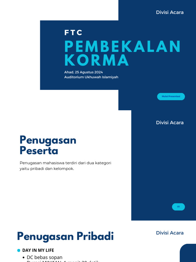 Divisi Acara PDF | PDF