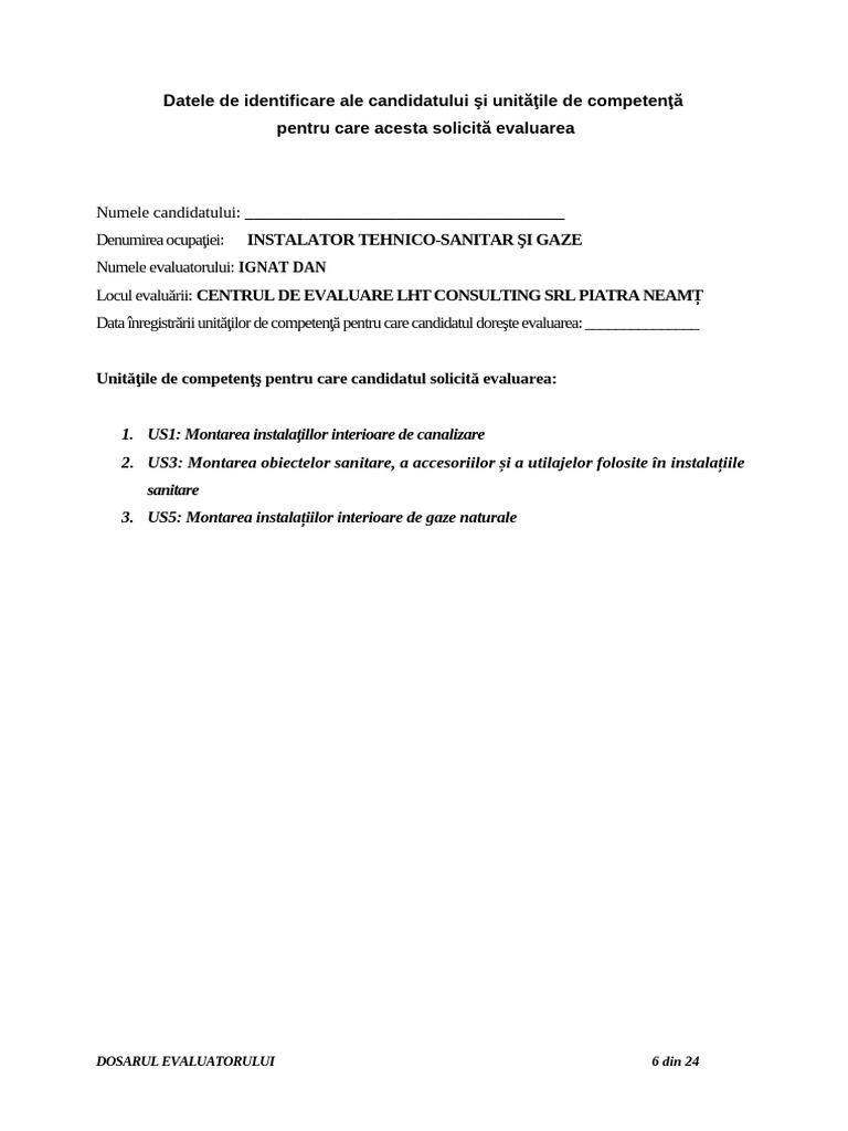 ECP Instalator 5 | PDF