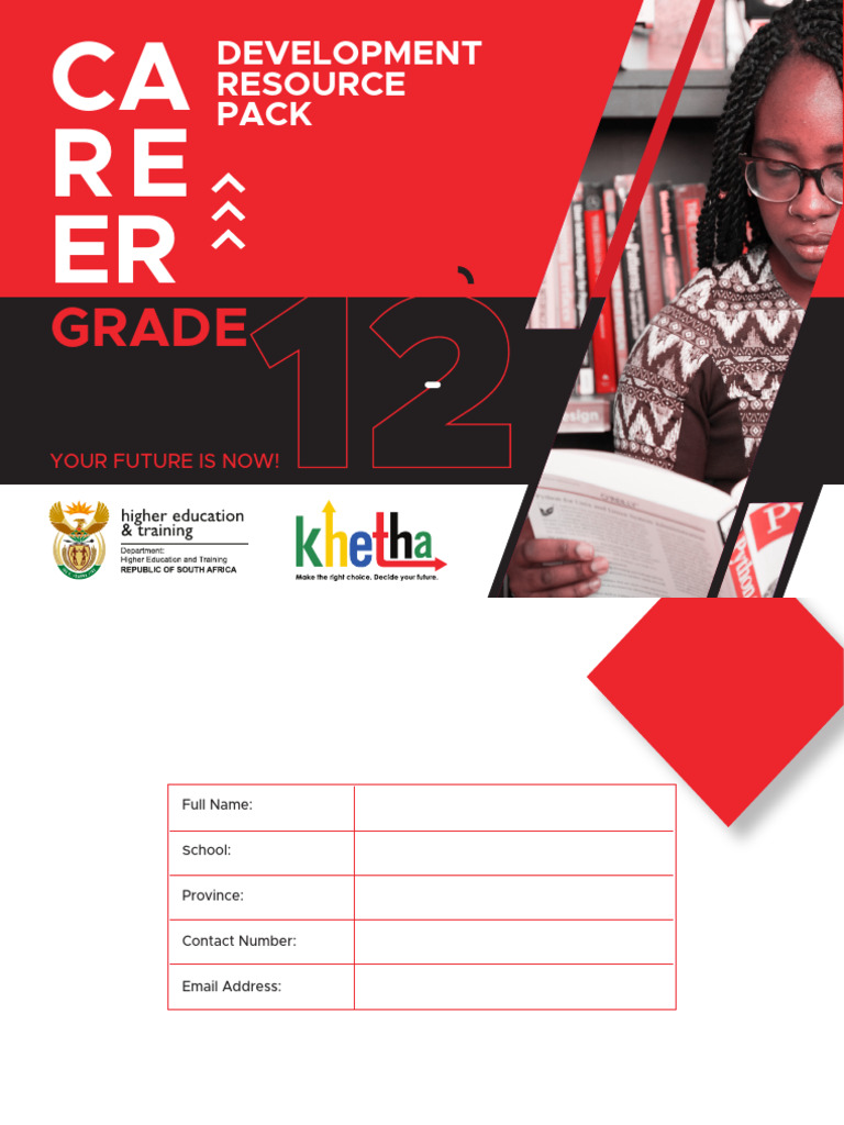 Career Guidance Resource for Grade 12 | PDF | Educational Assessment ...