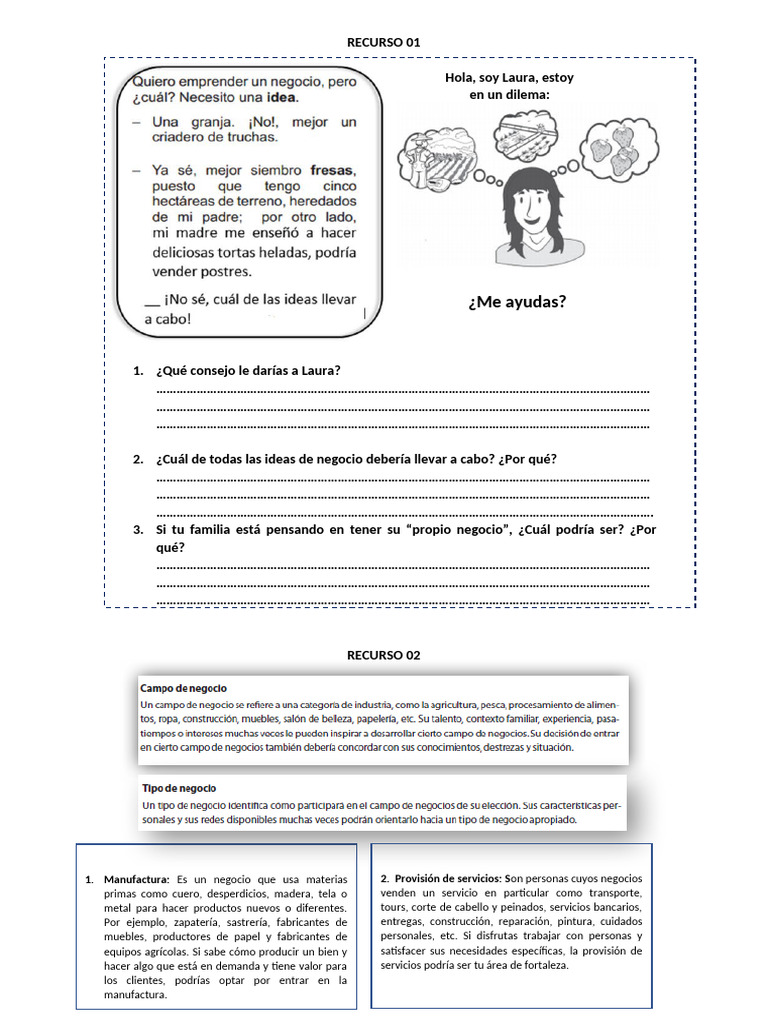 Recurso Act 02 - Exp 1 para Segundo Año | PDF