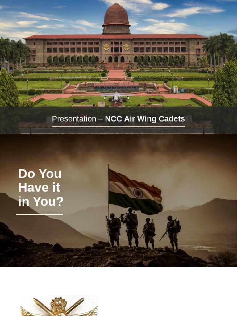 NCC Air Wing Presentation | PDF
