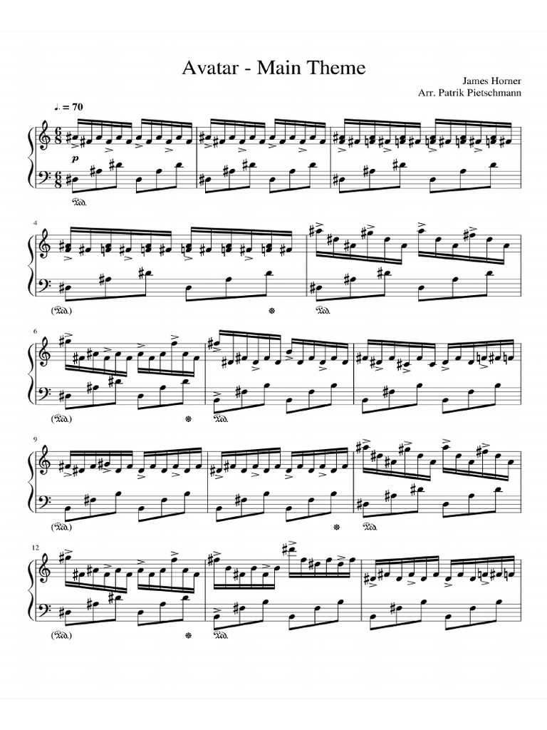 Avatar Main Theme | PDF