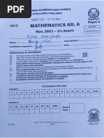 Mathematics Form 2 End Term 2 2023 Exam Questions | PDF | Area | Geometry