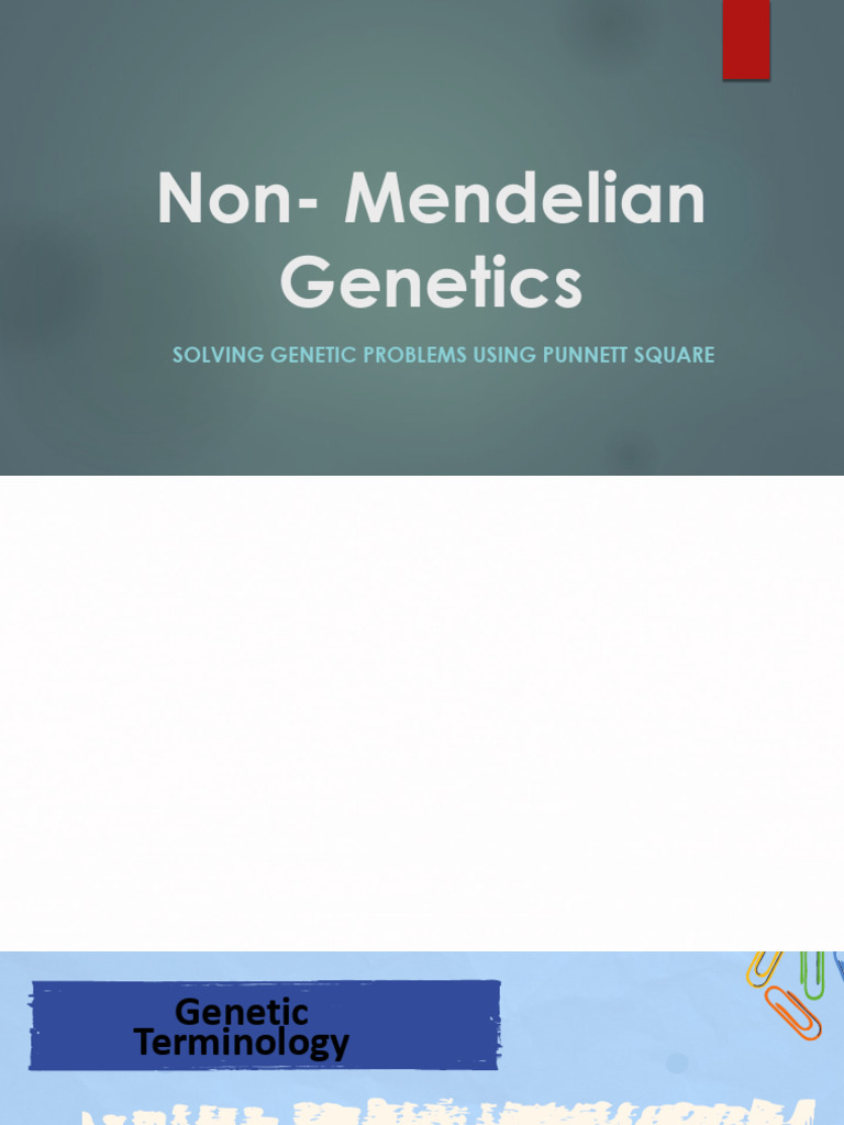 REVIEWER NON-MENDELIAN-GENETICS | PDF