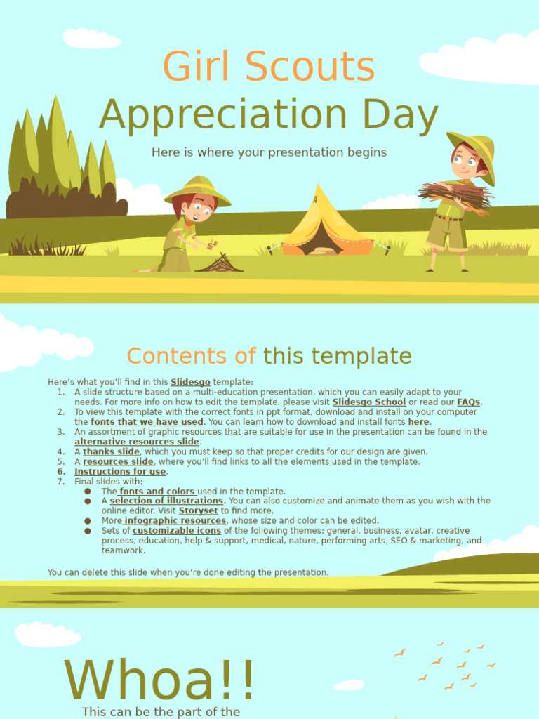 Girl Scouts Appreciation Day | PDF