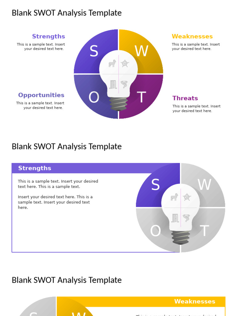 FF0494 01 Free Blank Swot Analysis Template 16x9 1 | PDF