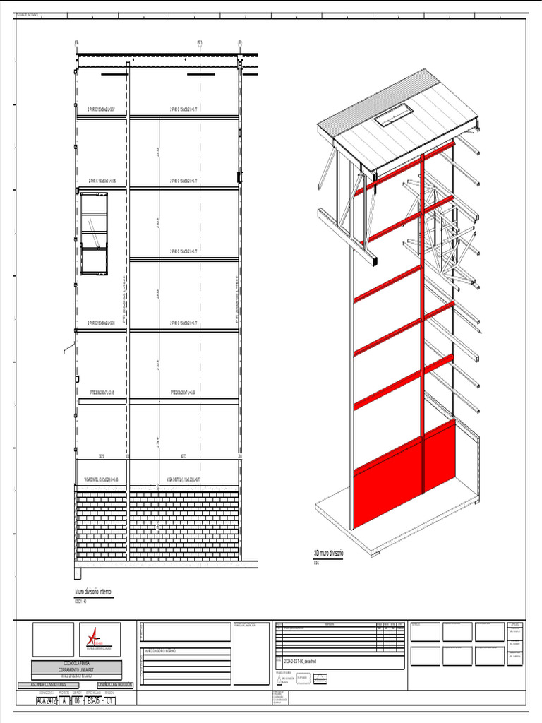 Es-05-Muro Divisorio Interno | PDF