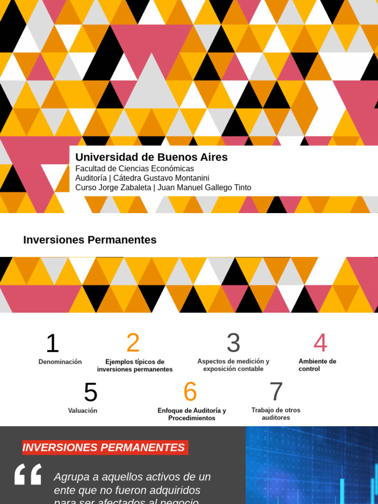 Clase 10 - Inversiones Permanentes | PDF
