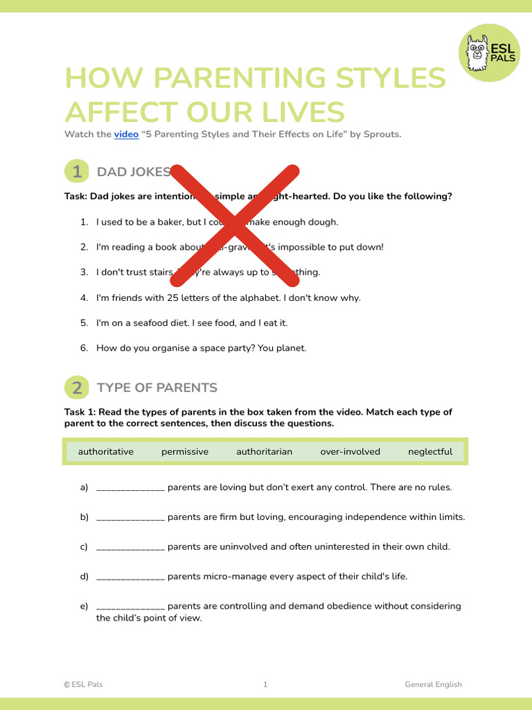 Parenting Styles and Their Impact | PDF | Parenting | Lifestyle