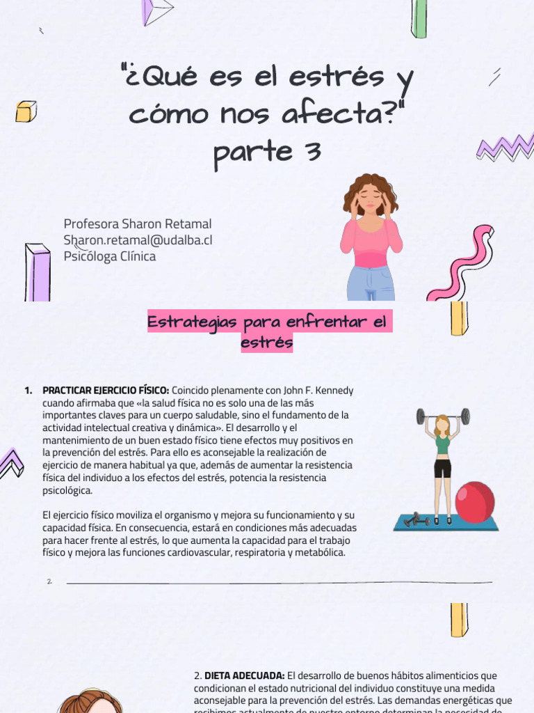Manejo Del Estres 1 | PDF