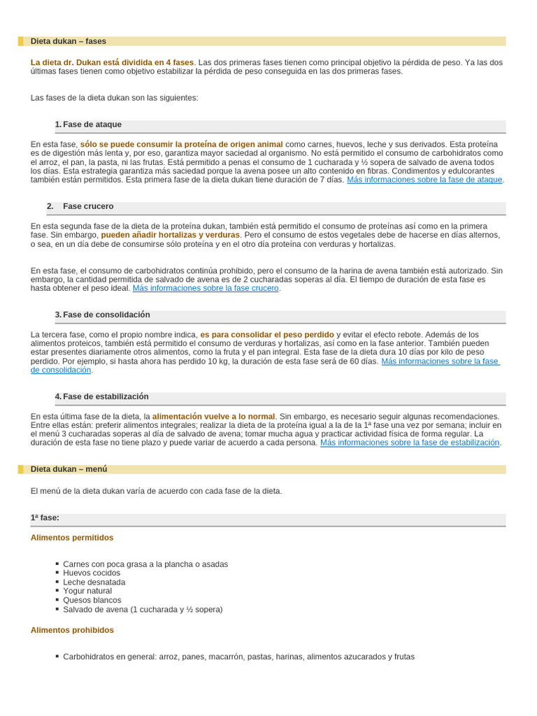 Dieta Dukan Pdf