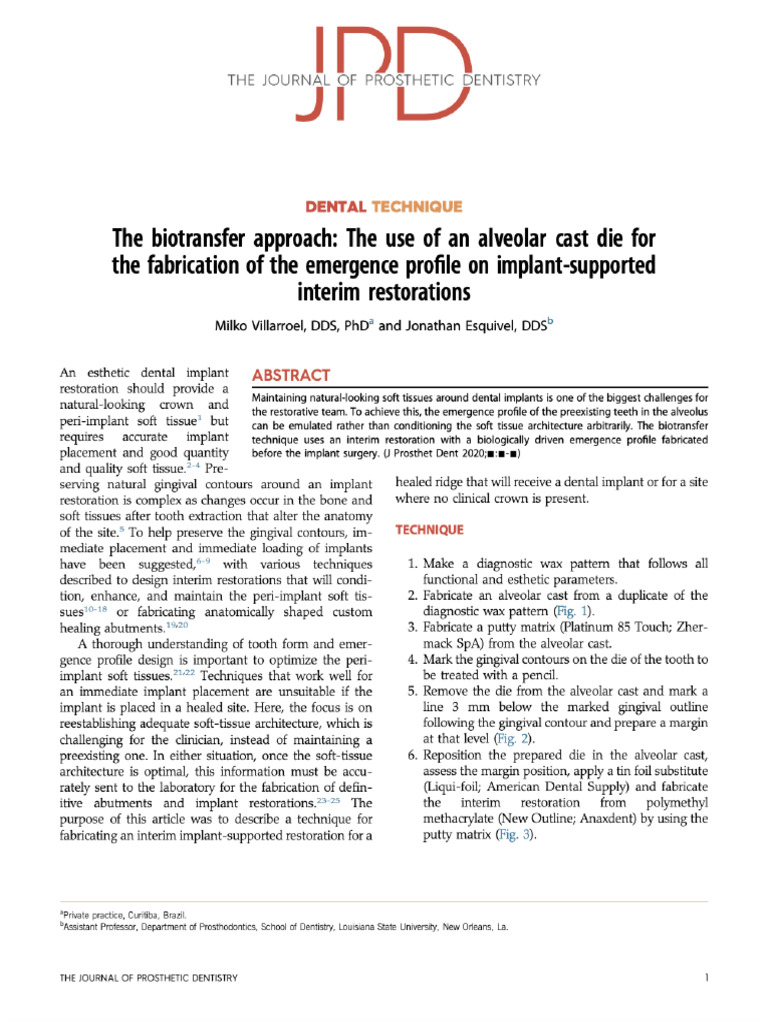 The Biotransfer Approach | PDF