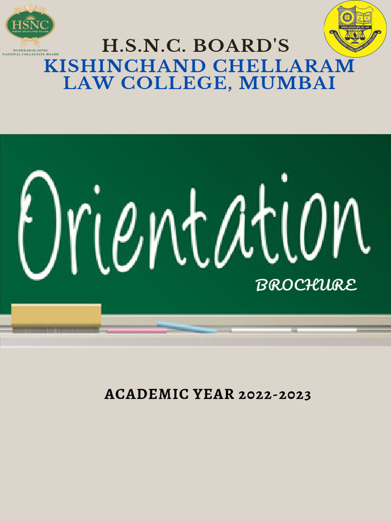 Orientation Brochure 2022-2023 FINAL | PDF