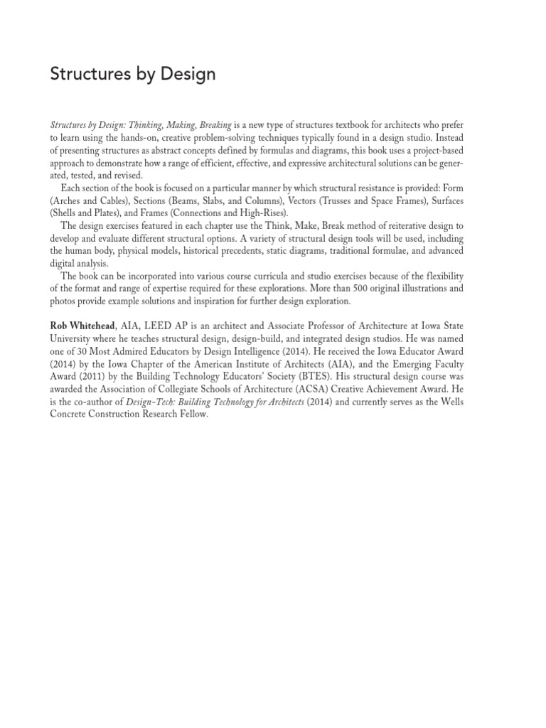 Structures by Design | PDF