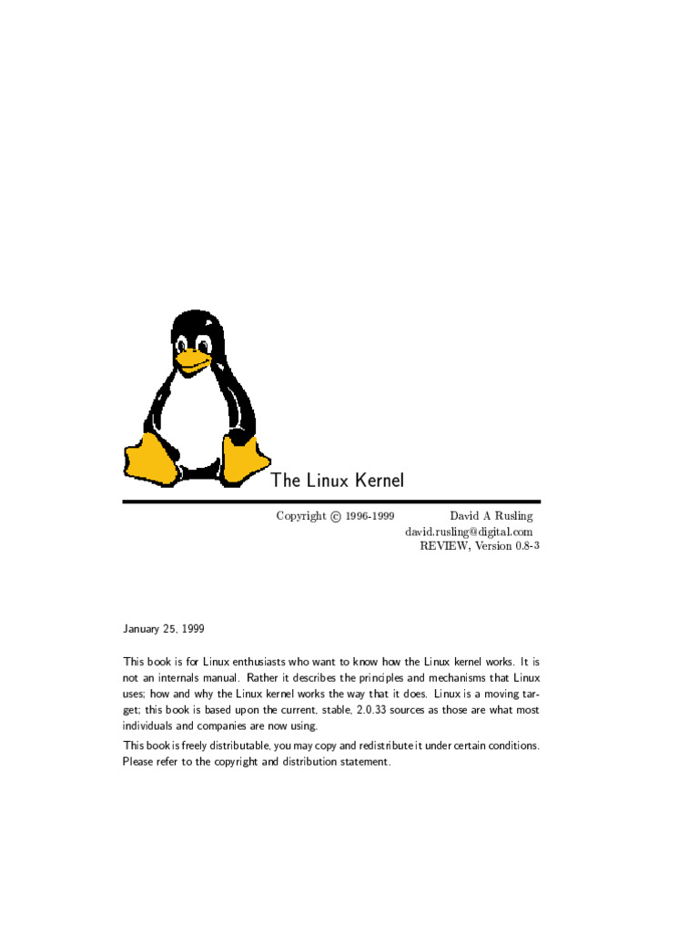 Linux Kernel | PDF