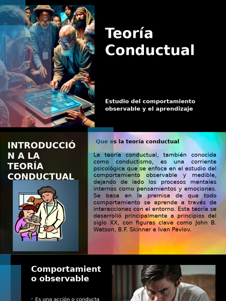 Teoria Conductual 1 Actualizado1 | PDF