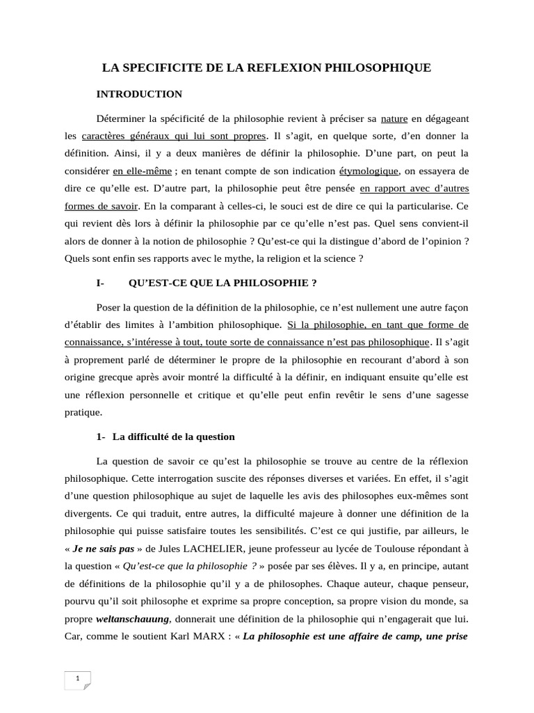 COURS ANNUEL DE PHILOSPHIE (Enregistré Automatiquement) | PDF