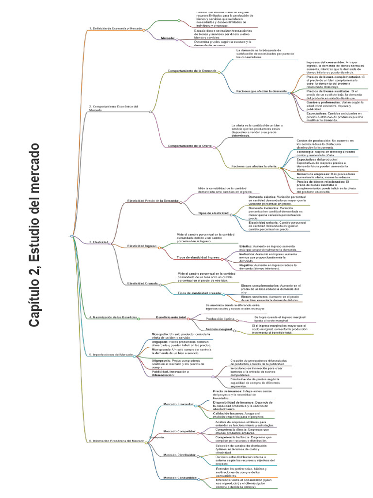 Mapa Cap 2 Estudio de Mercados | PDF