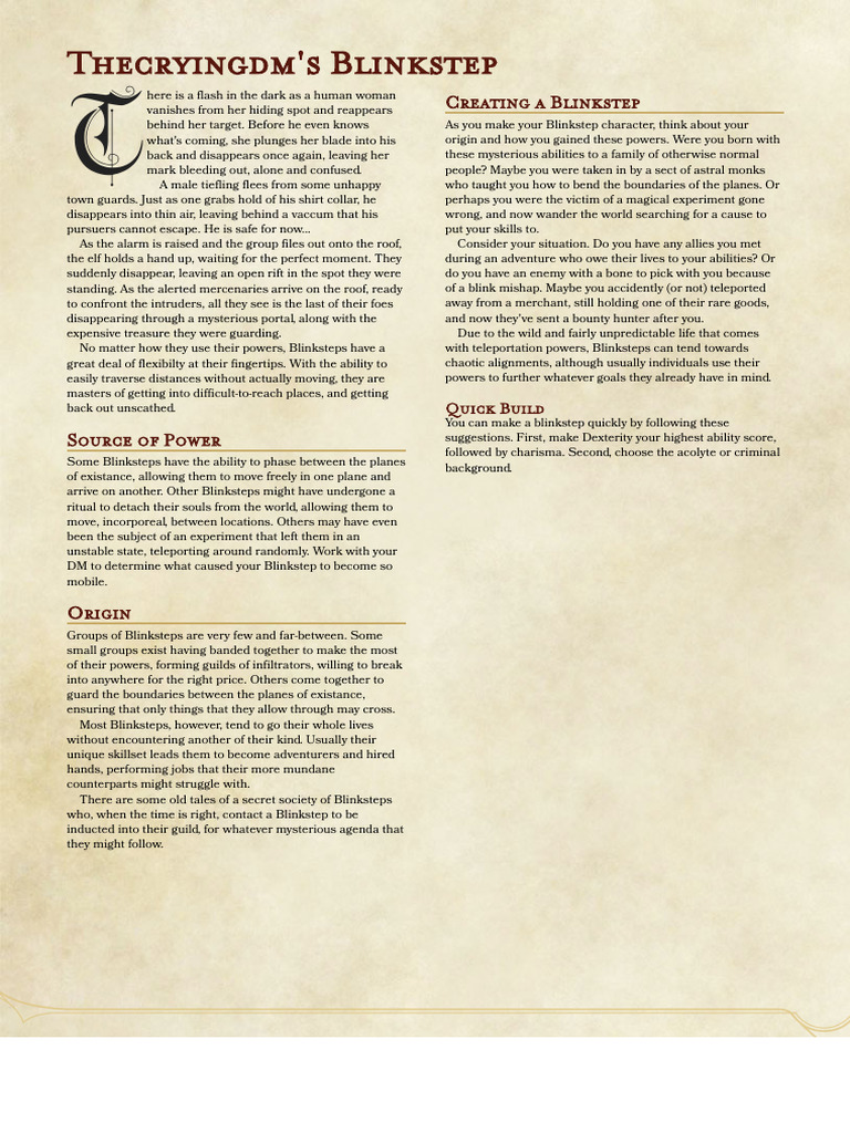 Blinkstep | PDF