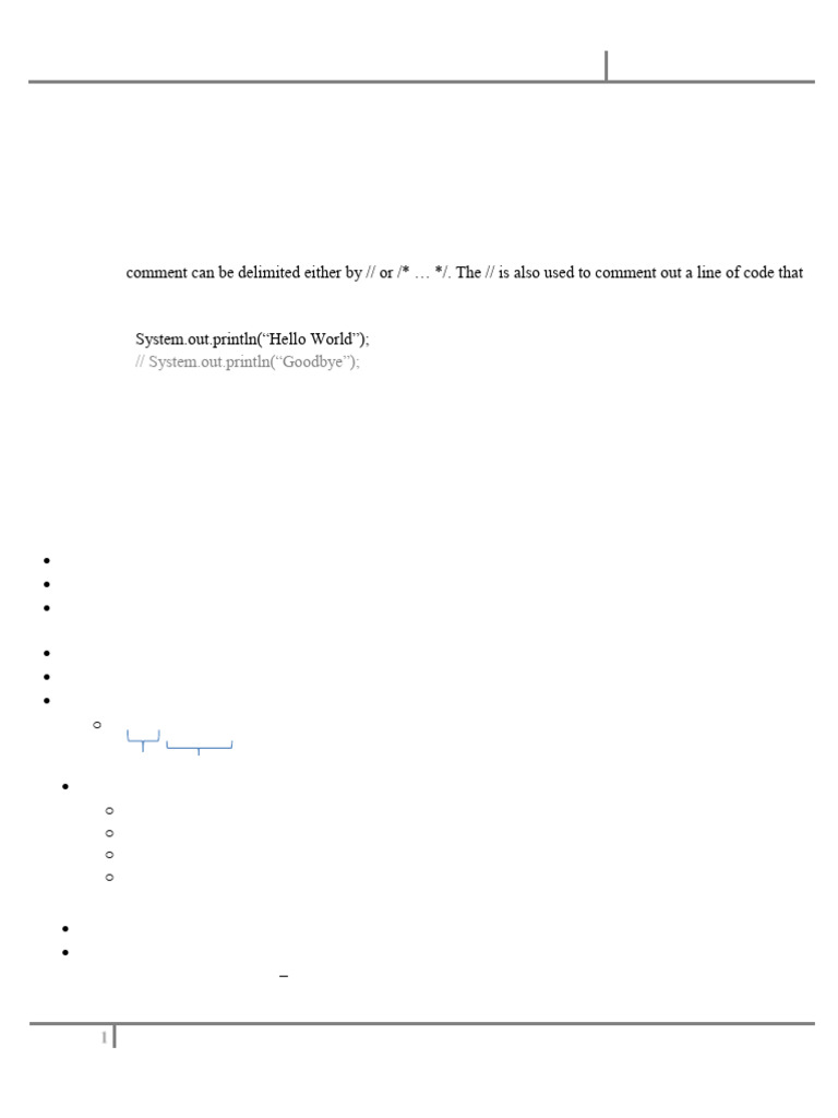 Chapter 2 Oop | PDF | Data Type | Integer (Computer Science) Chapter 2 Oop | PDF | Data Type | Integer (Computer Science)