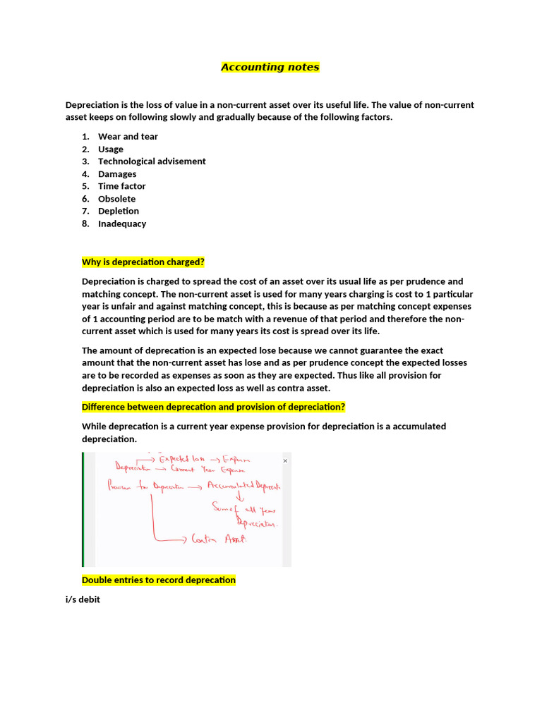 Accounting Notes | PDF